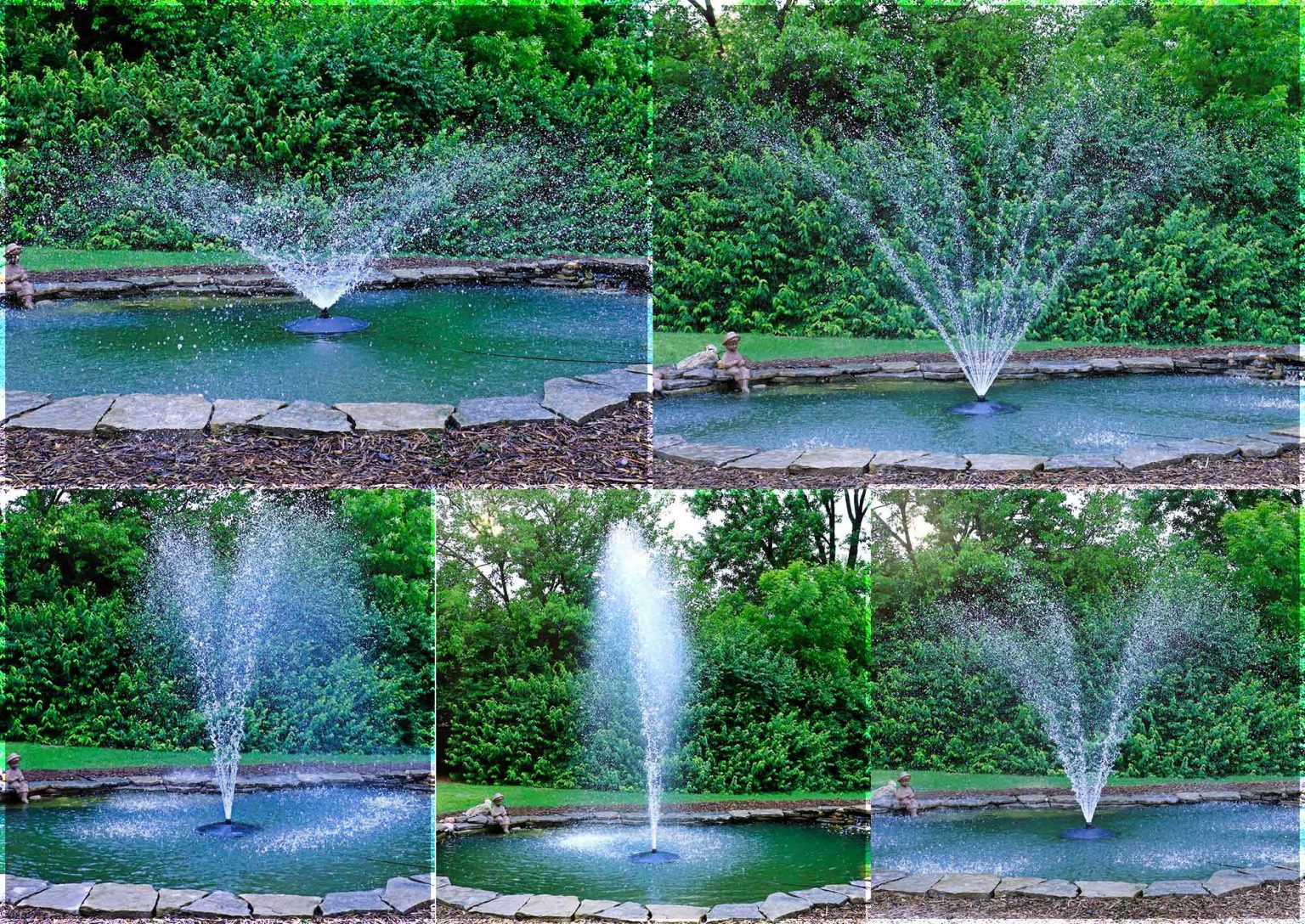 FF-6000 Floating Pond Fountain - Fountain Tech