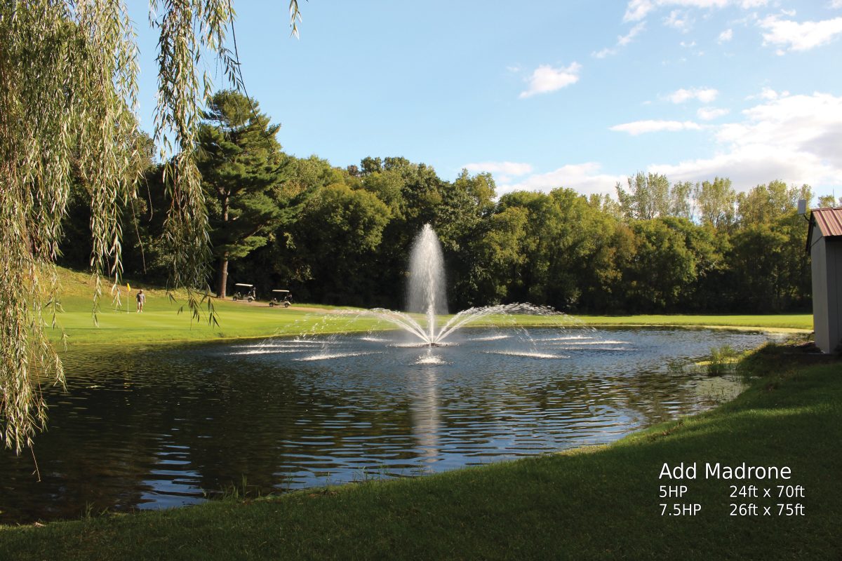 Kasco5.1JF, 5HP Floating Fountain - Fountain Tech
