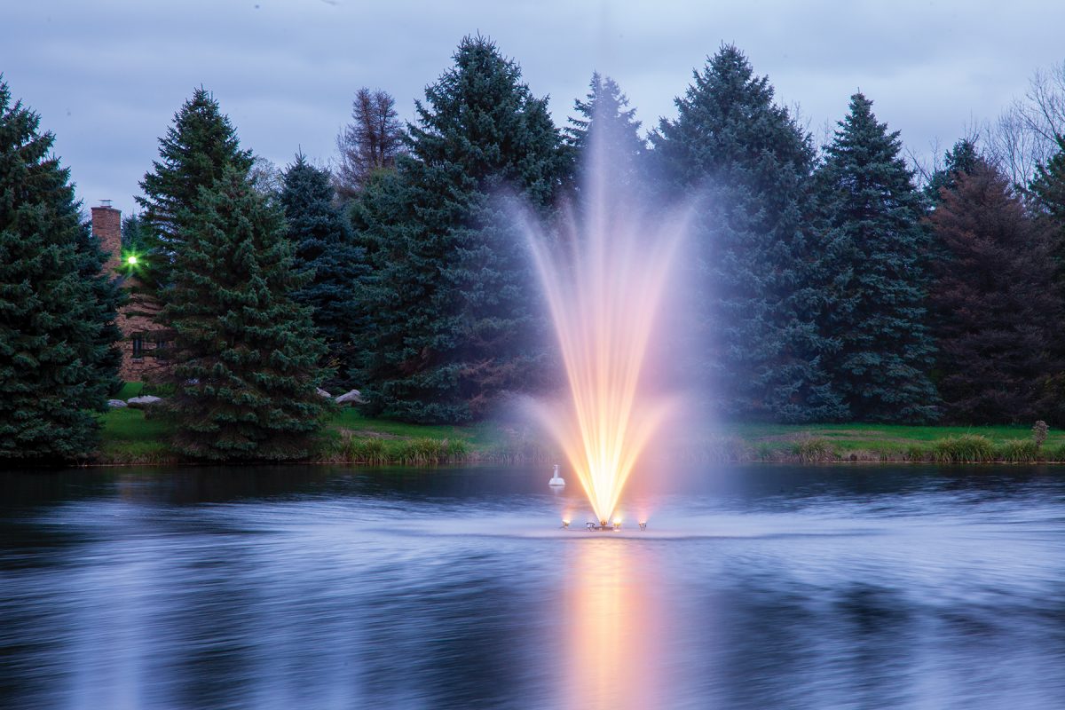 Scott Amherst Pond Fountain, 3HP
