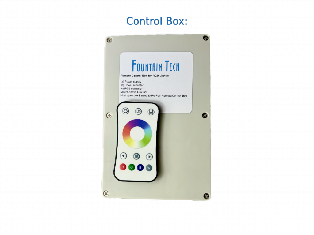 Pond Fountain Lights with Remote Control